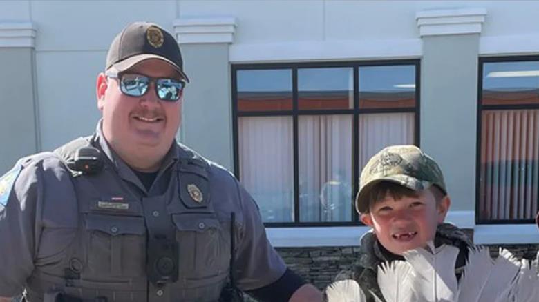 Youth Turkey Hunter Tags a Rare, White Gobbler